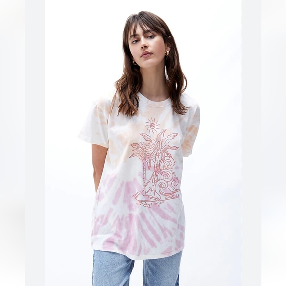 Rip Curl | Tops | Rip Curl Tie Dye Graphic Tee | Poshmark